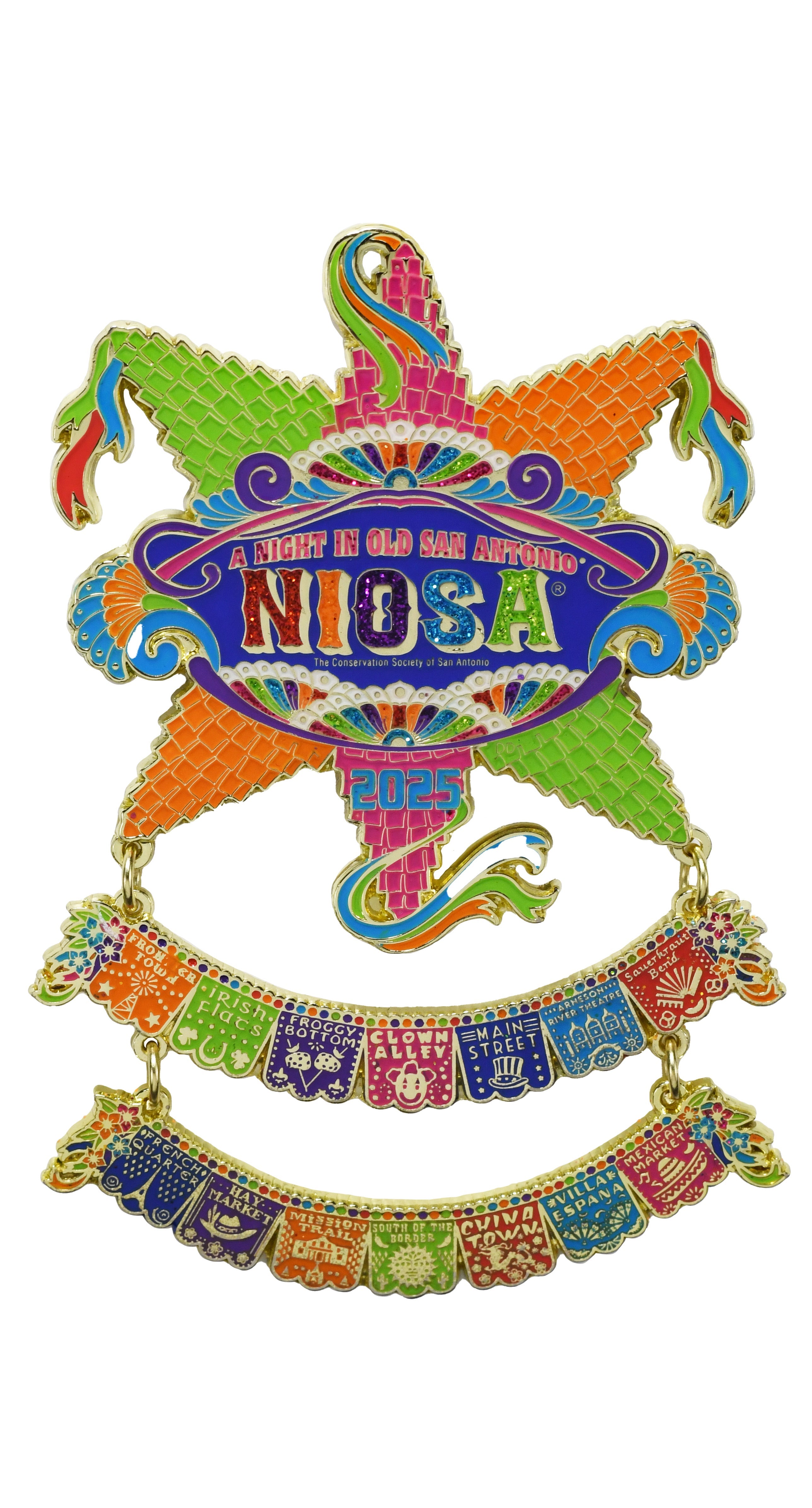 2025 Fiesta Medals in San Antonio | Monarch Trophy Studio