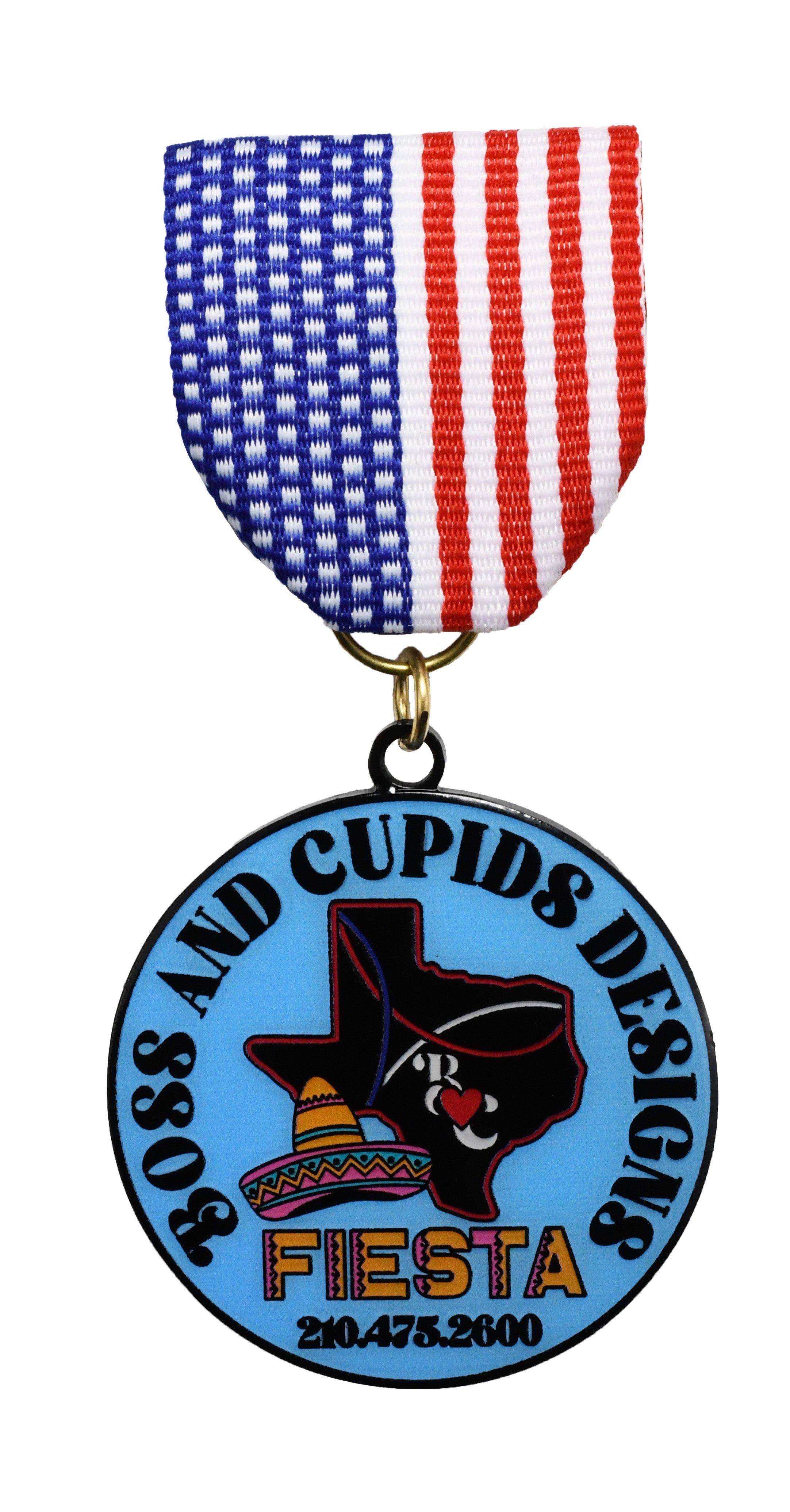Boss and Cupids Designs Medal